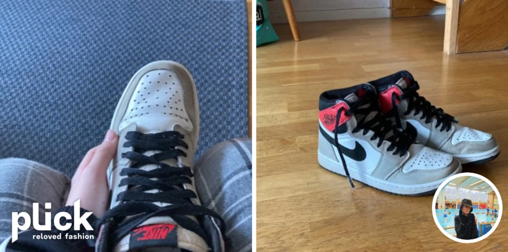 Grå Jordan skor - Jordans | Plick Second Hand