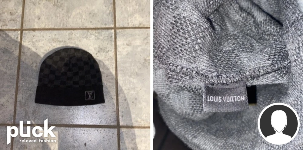 Svart Lv mössa - Louis Vuitton | Plick Second Hand