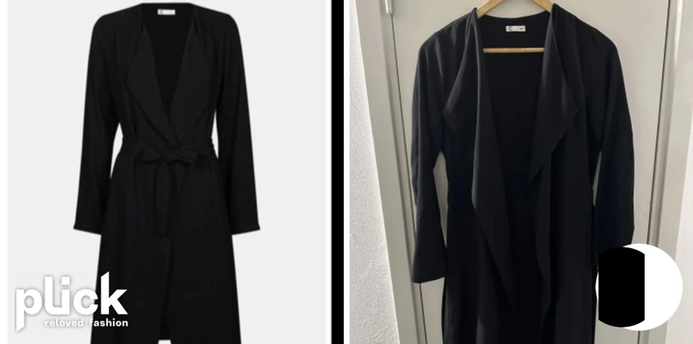 Svart Trenchcoat Från Cubus | Jackor