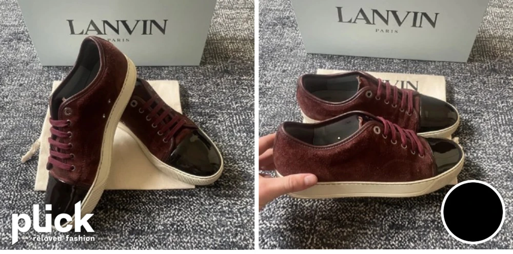 Vinröda Säljer Lanvins | Skor