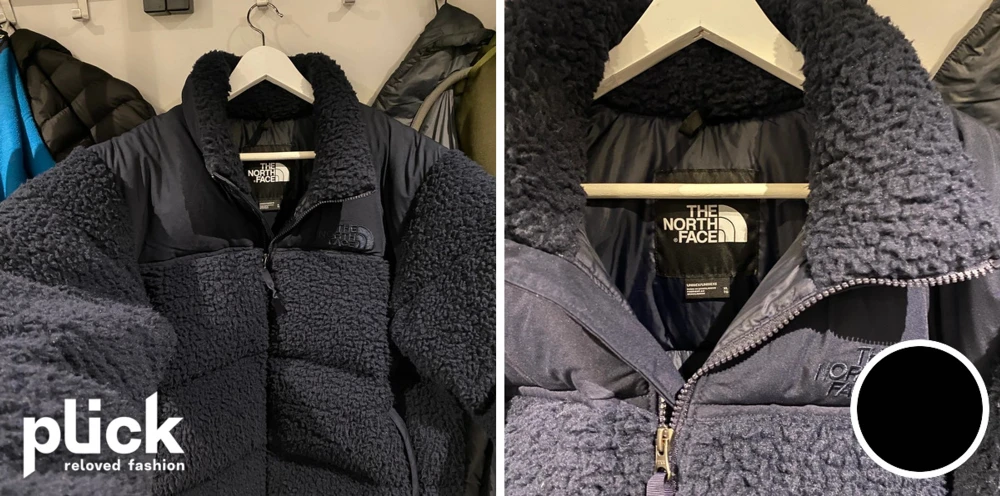 Blå The North Face Neptune Teddy Jacket