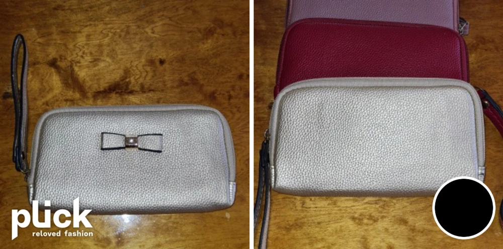 Guld Plånbok - | Plick Second Hand