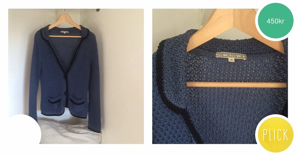 Super fin Dagmar kofta, använd | Plick Second Hand