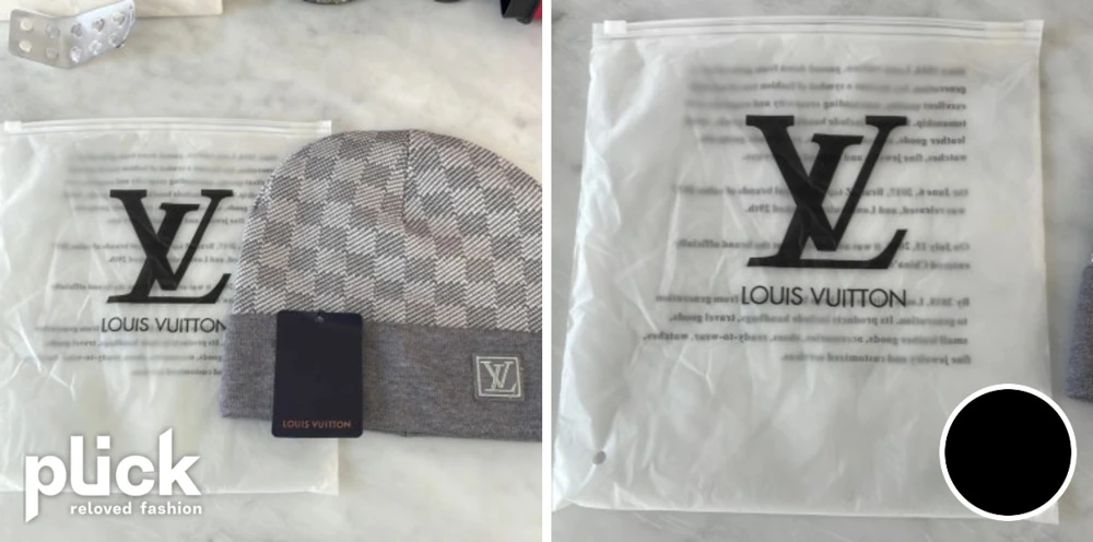 Grå Lv mössa - Louis Vuitton | Plick Second Hand