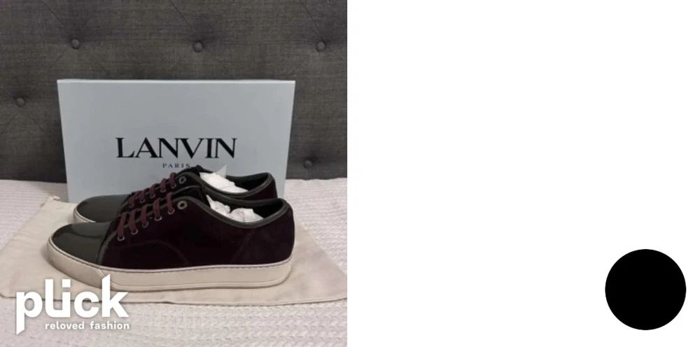 Vinröda Lanvins | Skor