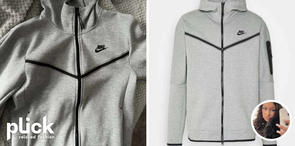 Grå Nike Tech Fleece Xs | Hoodies