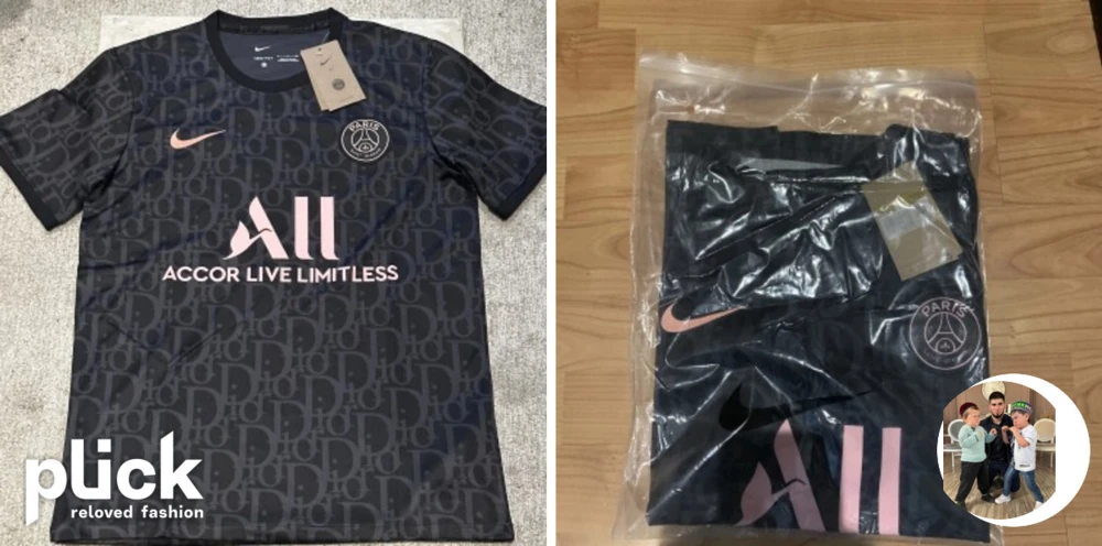 Svart Psg X Dior Tröja Limited Edition | Nike