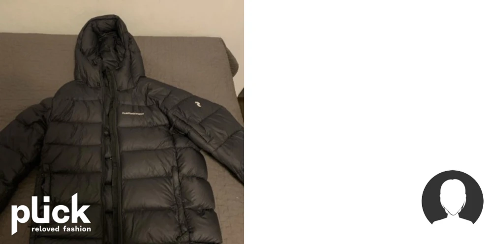 Svart Peak Jacka (S) | Jackor