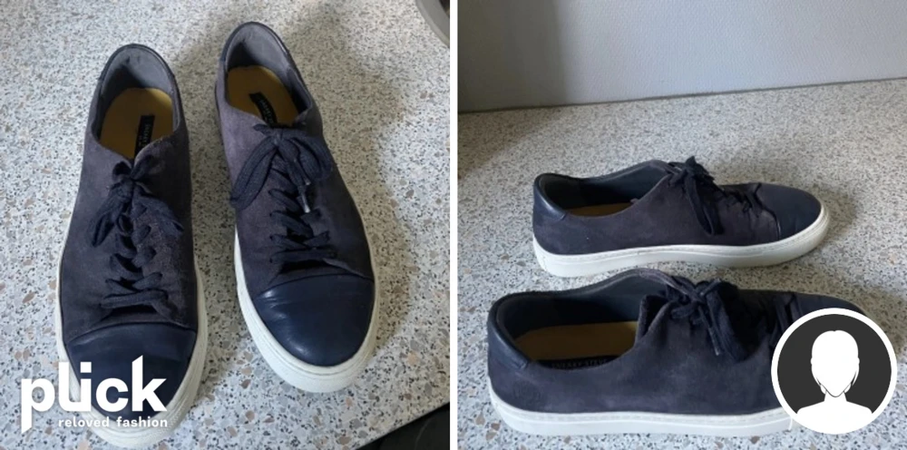 Marinblåa Skor Sneaky Steve | Skor