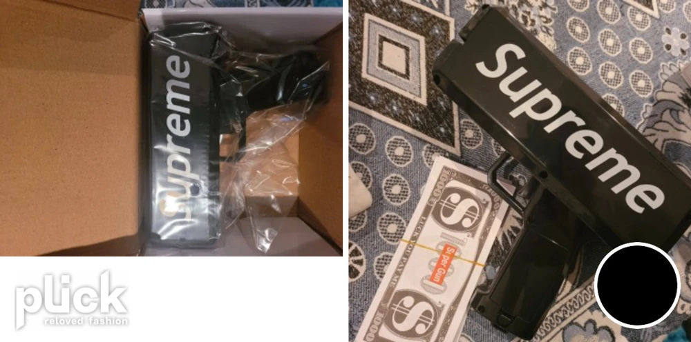 Svart Supreme Money Gun | Skor