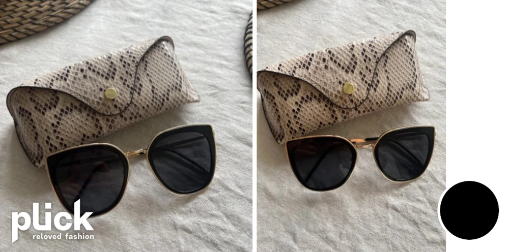 Svart Solglasögon | Accessoarer