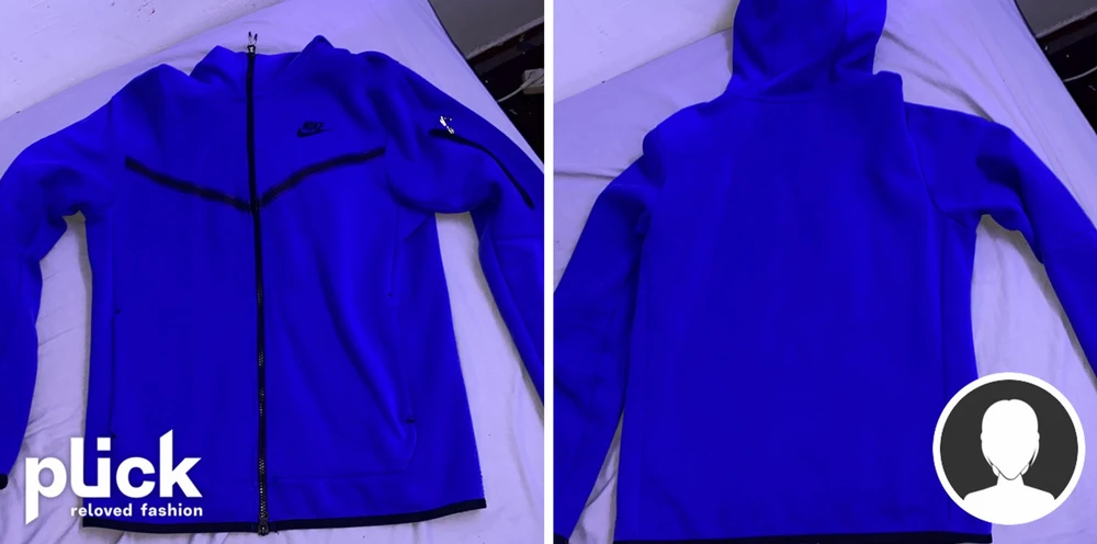 Blå Royal Blue Nike Tech Fleece Storlek S