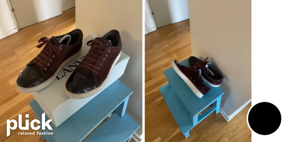 Vinröda Lanvin Skor | Skor