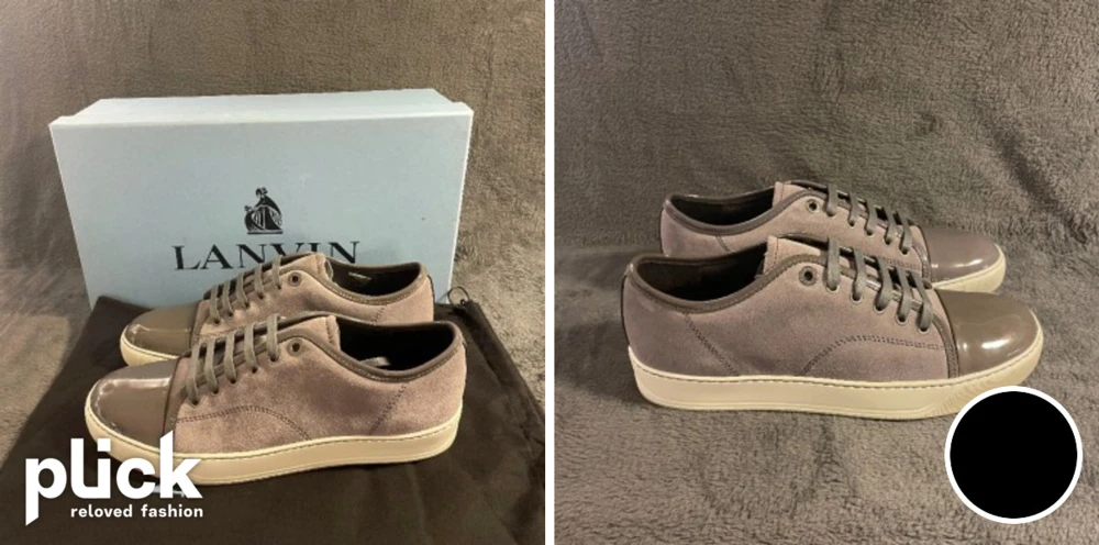 Lanvin Captoe Grå | 39/40 | Skor