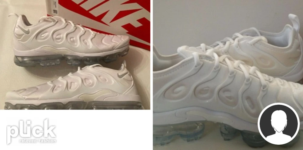 Vita Nike Vapormax Plus | Skor