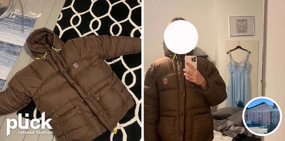 Fjällräven expedition down brun dunjacka | Plick