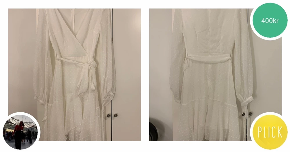 Dennis Maglic / Dm Retro Vit Klänning