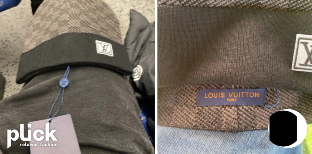 Svart Louis Vuitton Mössa (äkta)