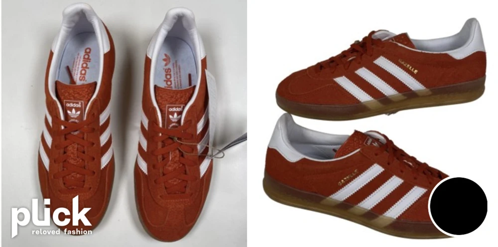 Röda Adidas Gazelle | Skor