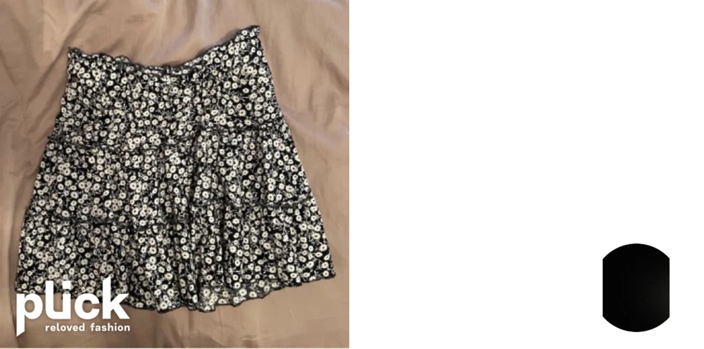 MultifärgadBlommig kjol - | Plick Second Hand