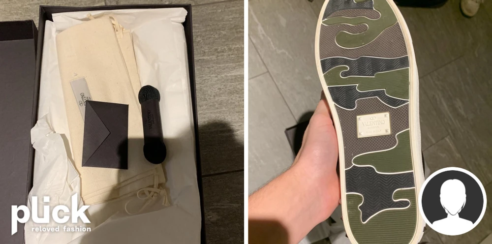 Svarta Valentino Fly Crew | Skor