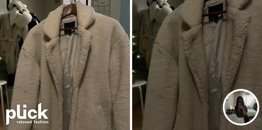 Beige Teddy Jacka | Jackor