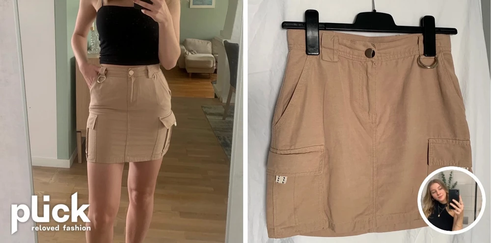 Cargo kjol - Chiquelle | Plick Second Hand