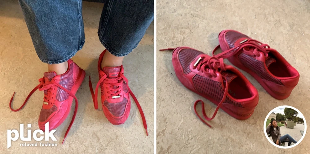 Röda Sneakers, Dkny, 36 | Skor