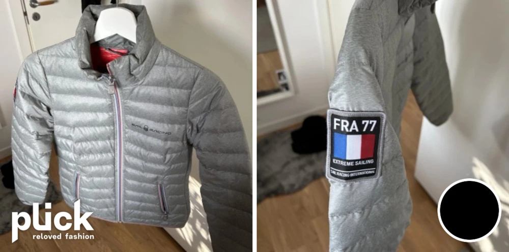 Grå Tunn Dunjacka Sail Raicing | Sail Racing