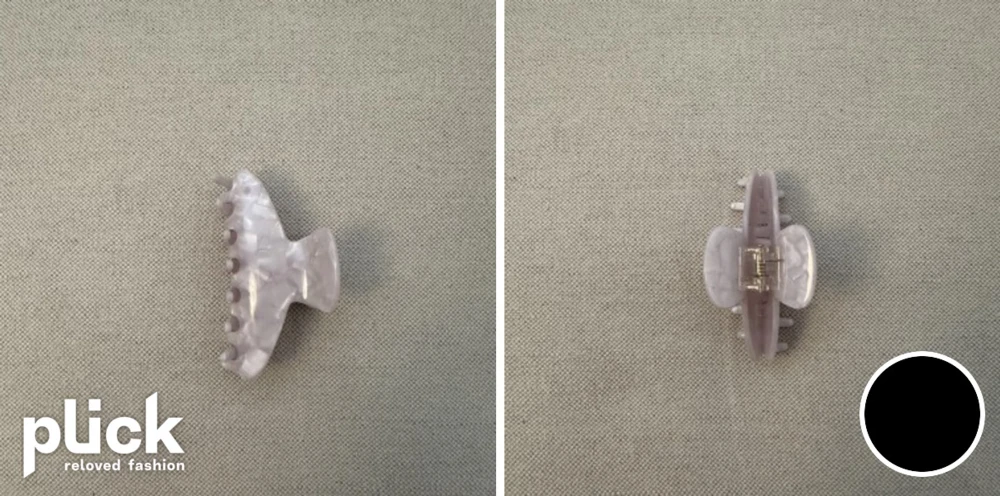 Rosa Hårklämma - | Plick Second Hand