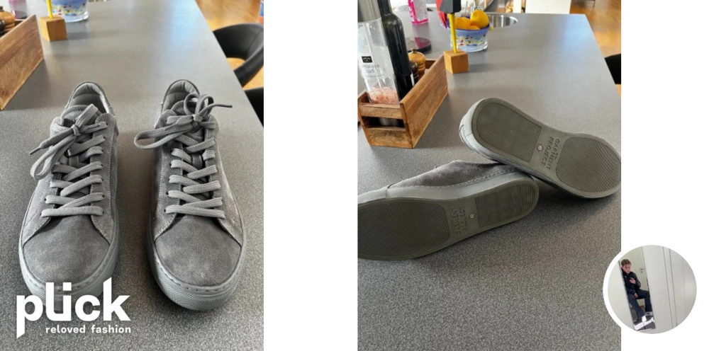 Grå Sneakers, Garment Projekt | Skor