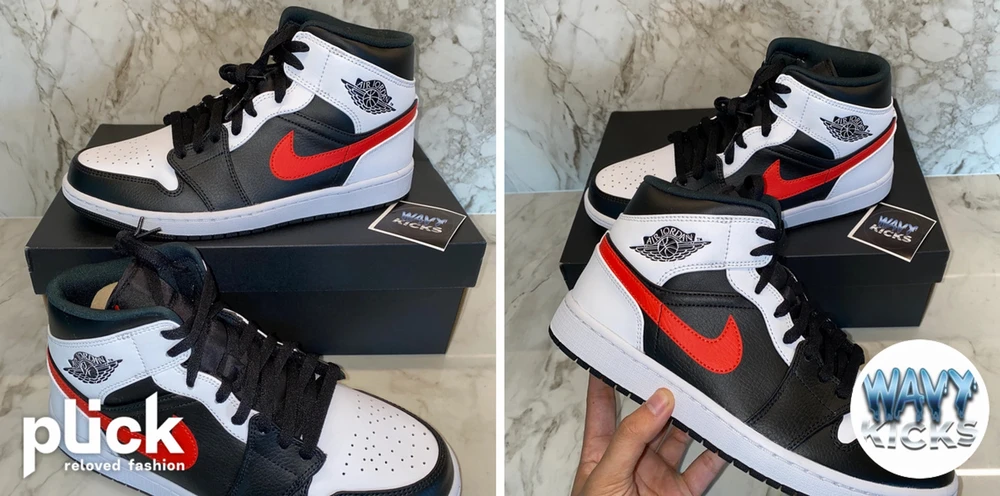 Air Jordan 1 Mis Chile Red | Skor