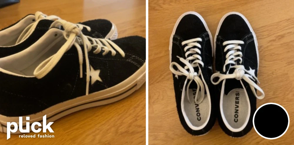 Svart Converse - Converse | Plick Second Hand