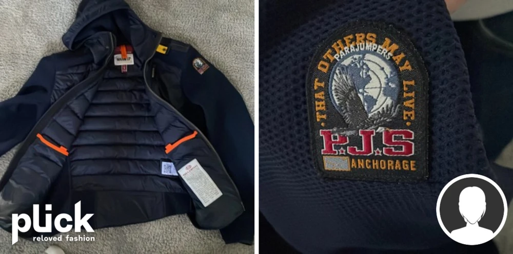 Marinblå Parajumper Cardigan | Parajumpers