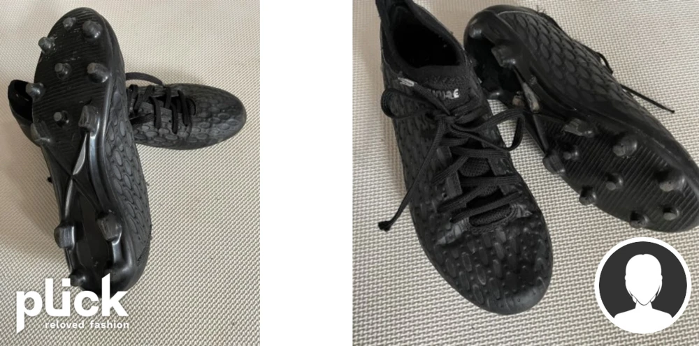 Svarta Fotbollsskor Puma Strl 37