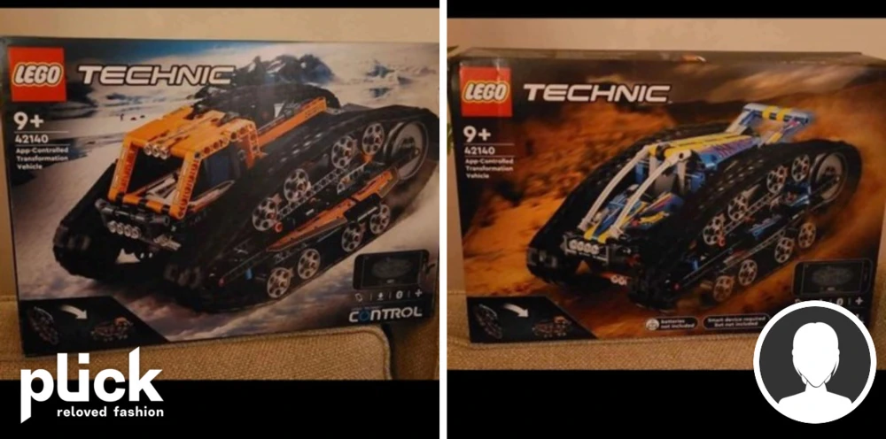 Blå LEGO Technic ny oöppnad REA | Plick Second Hand