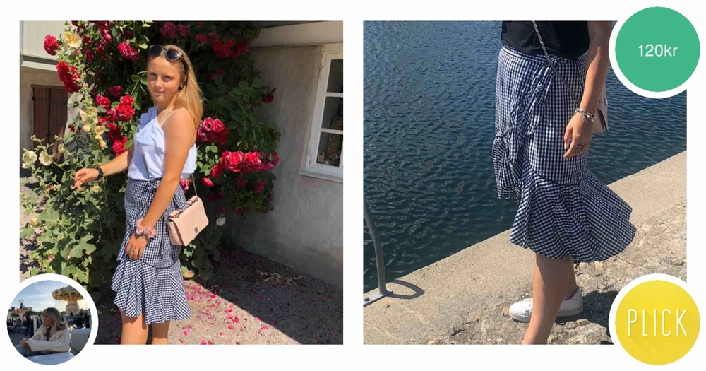 Säljer denna såå fina kjol från | Plick Second Hand