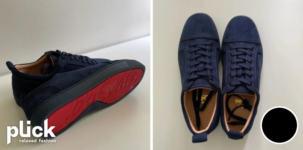 Blå Christian Louboutins | Skor