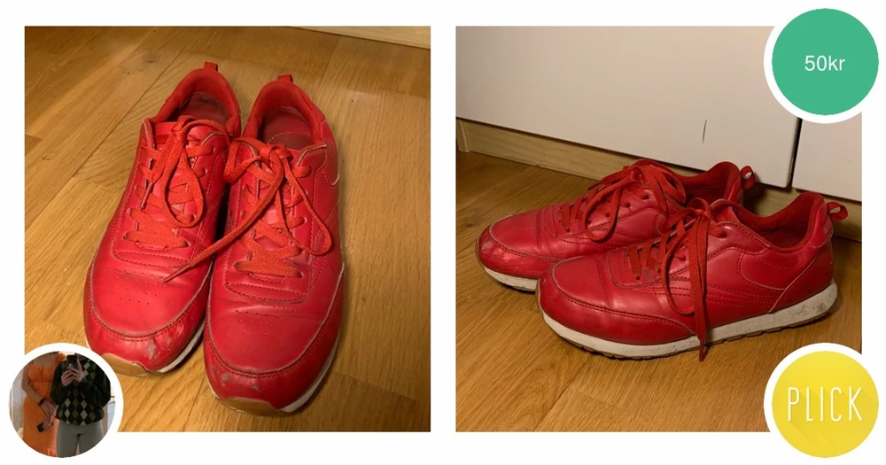 Röda Sneakers | Din Sko | Skor