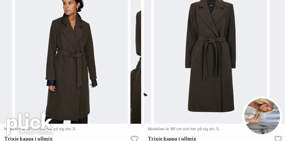 Brun kappa från BikBok | Plick Second Hand