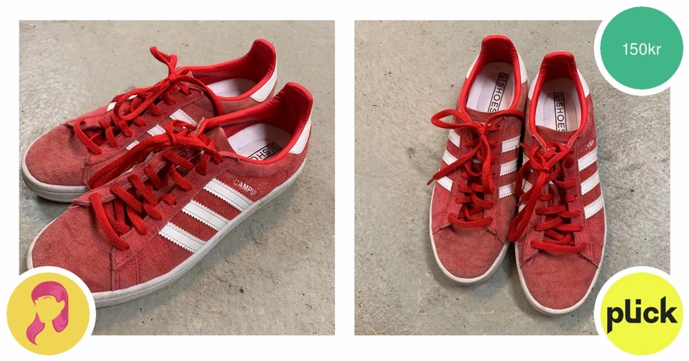 Röda Sneakers | Adidas | Skor