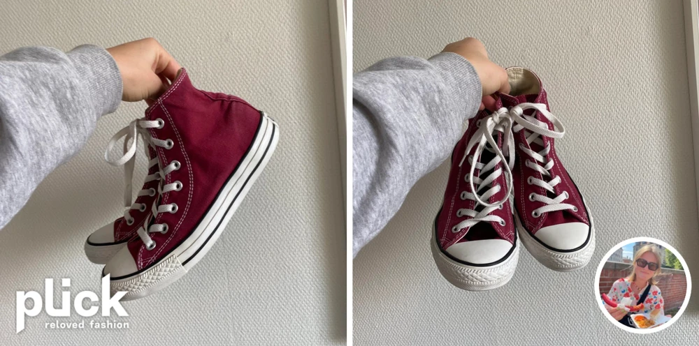 Röd Converse - Converse | Plick Second Hand