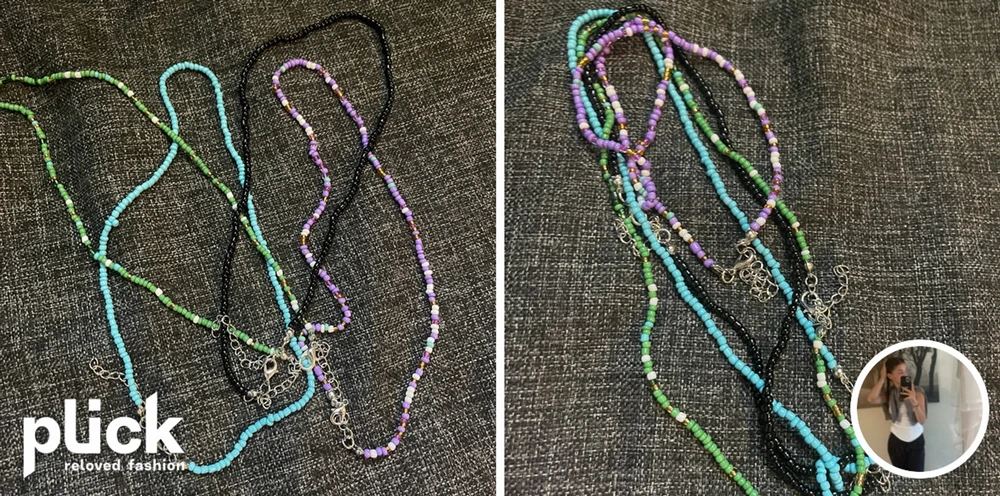 MultifärgadHalsband - Accessoarer | Plick Second Hand