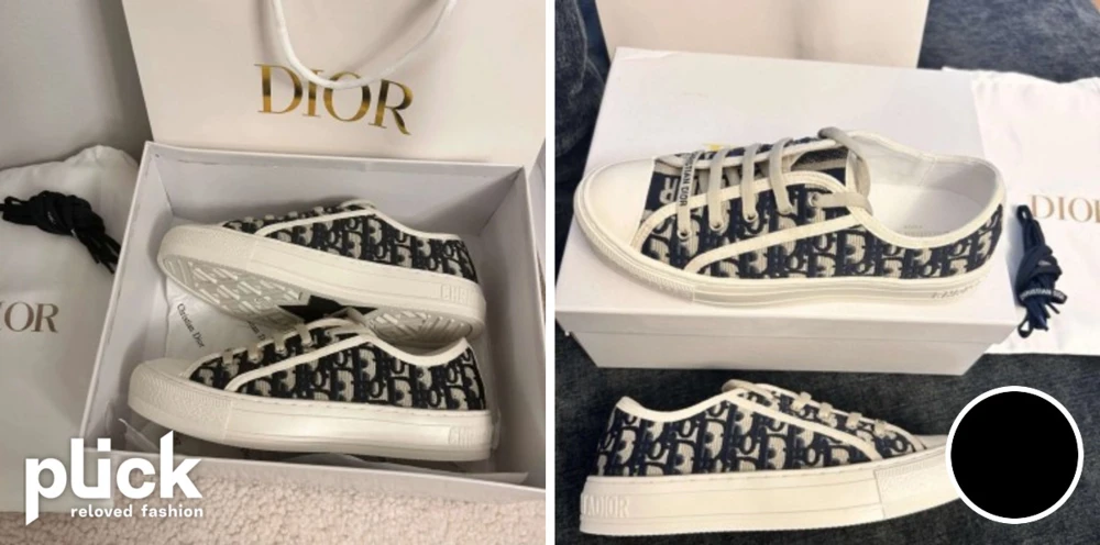 Svarta Dior Sneakers | Skor