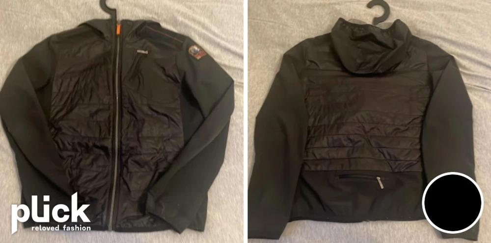 Svart Parajumper Cardigan | Parajumpers