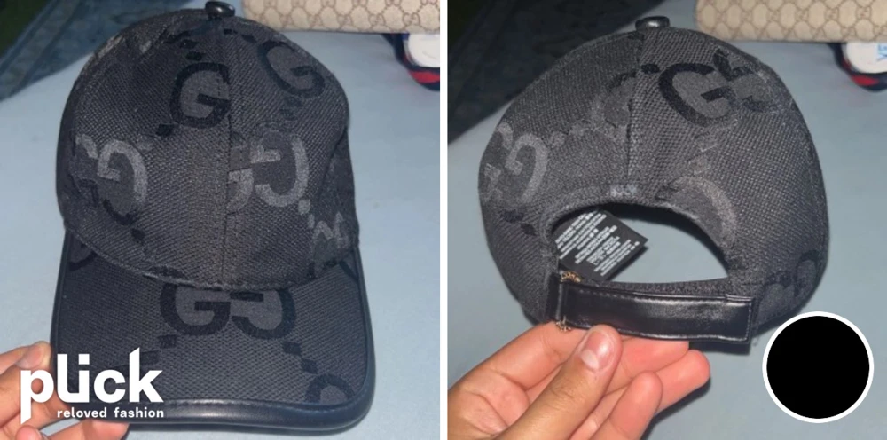 Svart Gg Jumbo Keps | Gucci | Accessoarer