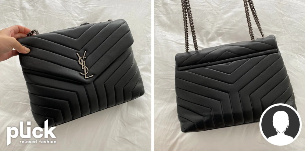 Svart Ysl loulou väska - Yves Saint Laurent | Plick Second Hand