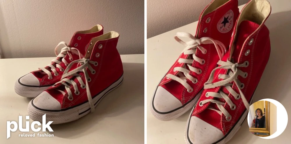 Röda Converse | Skor