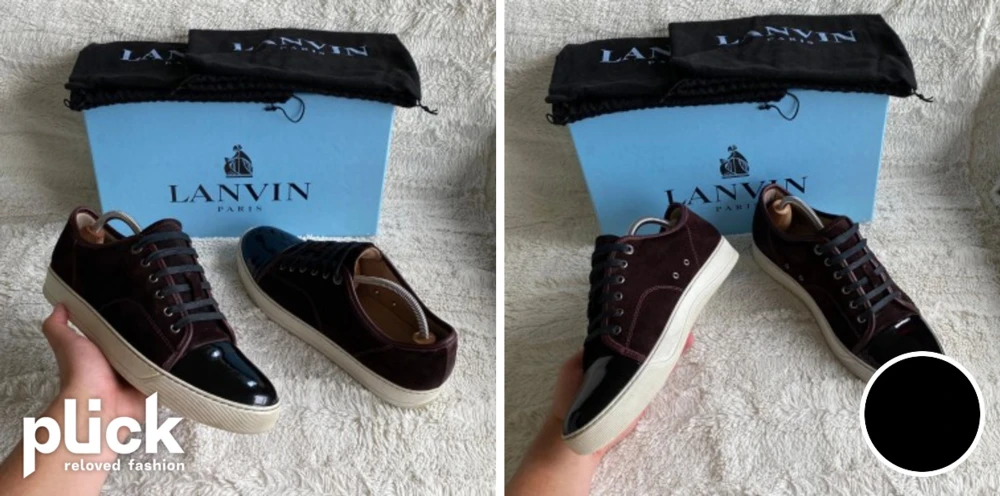 Vinröda Lanvin Skor | Skor